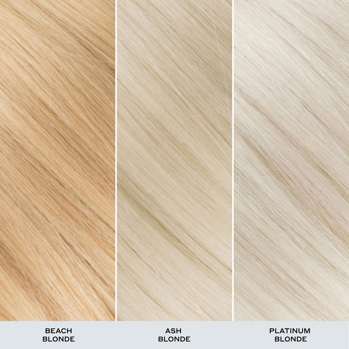 Silk Seam™ ColorMatch Sample Set, Blondes (Set of 3) – BELLAMI Hair