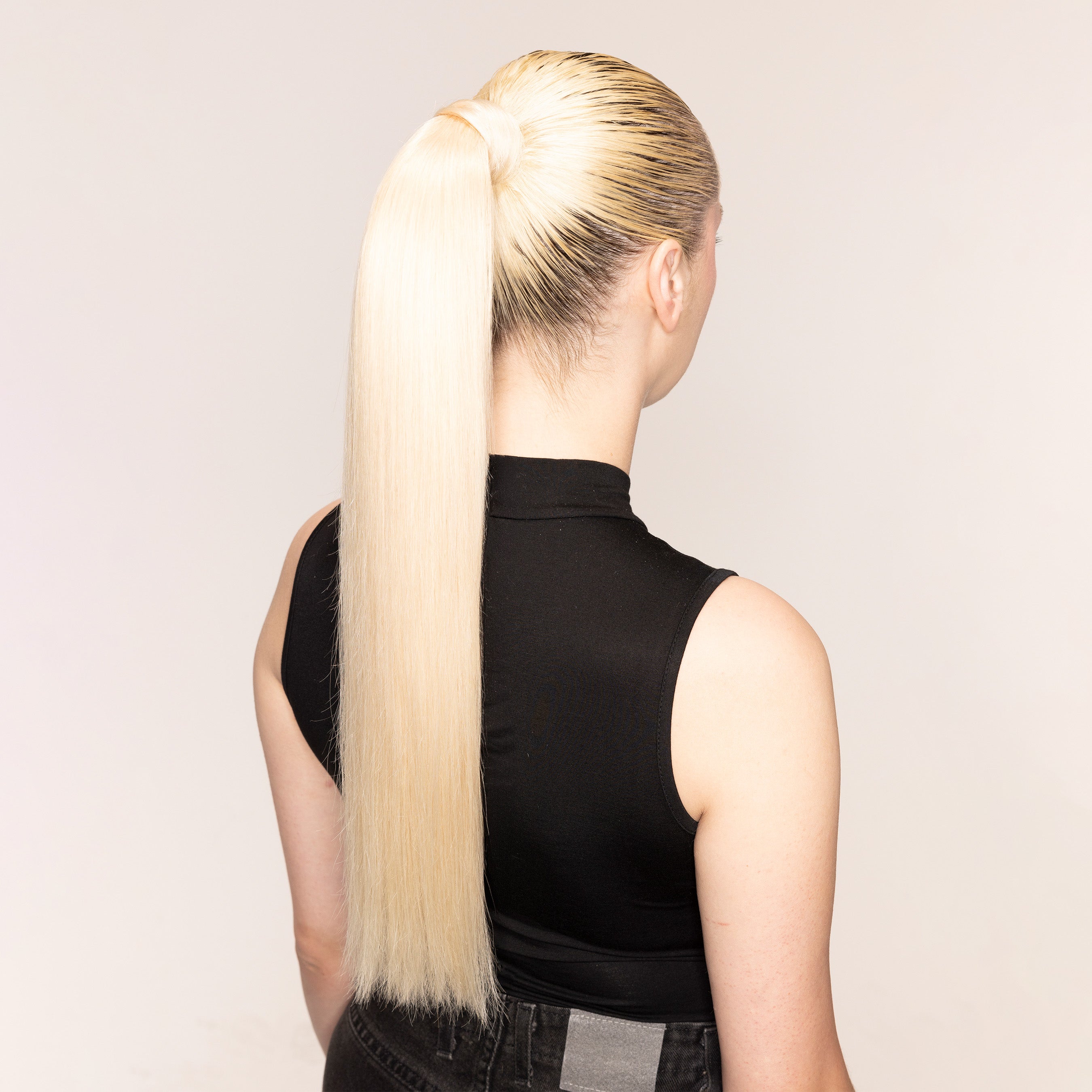 Andrew Fitzsimons Ponytail 2.0, Beige Blonde #90 Natural – BELLAMI Hair