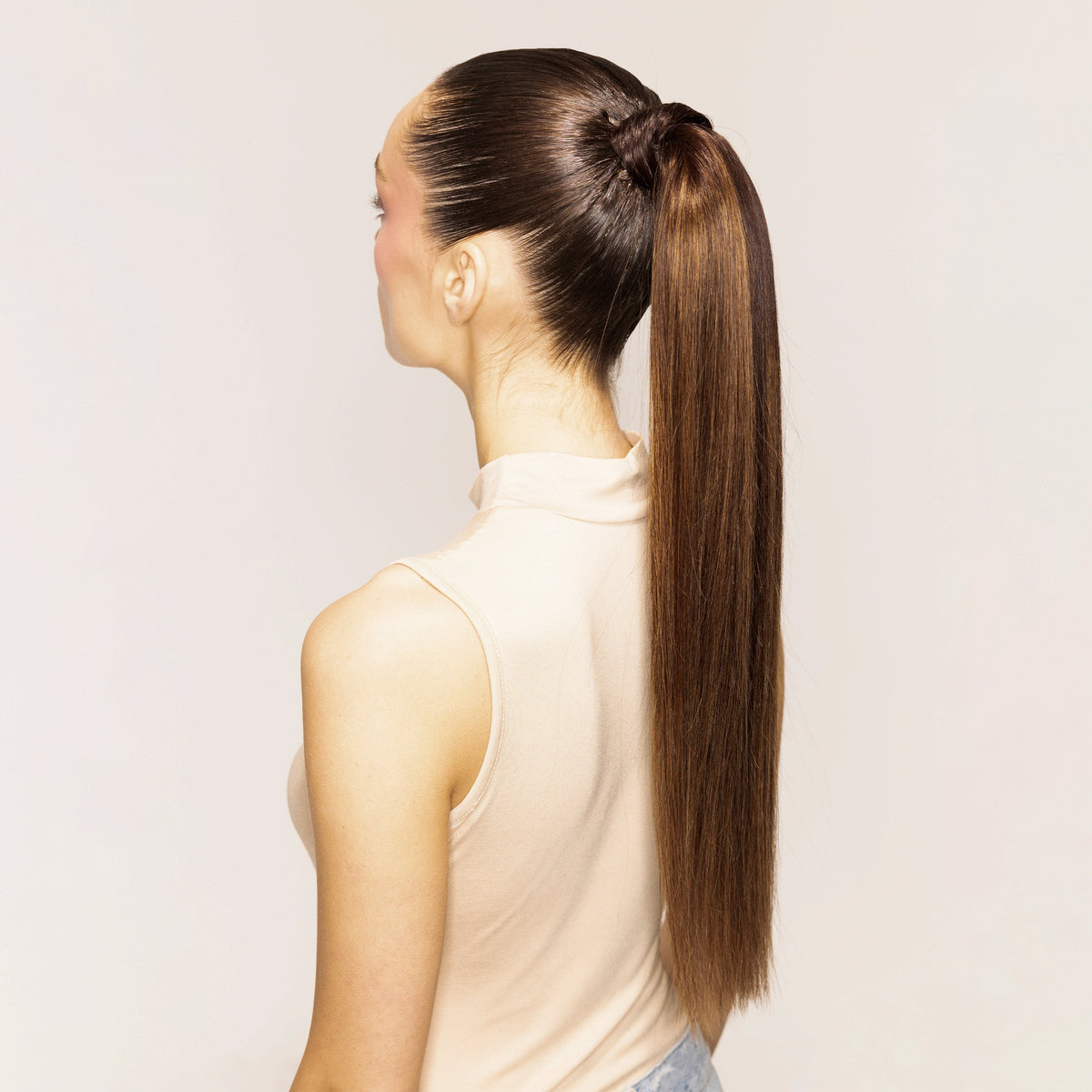 "The Ponytail" 2.0 by Bellami x Andrew Fitzsimons, Dark Honey Cocoa Hi ...