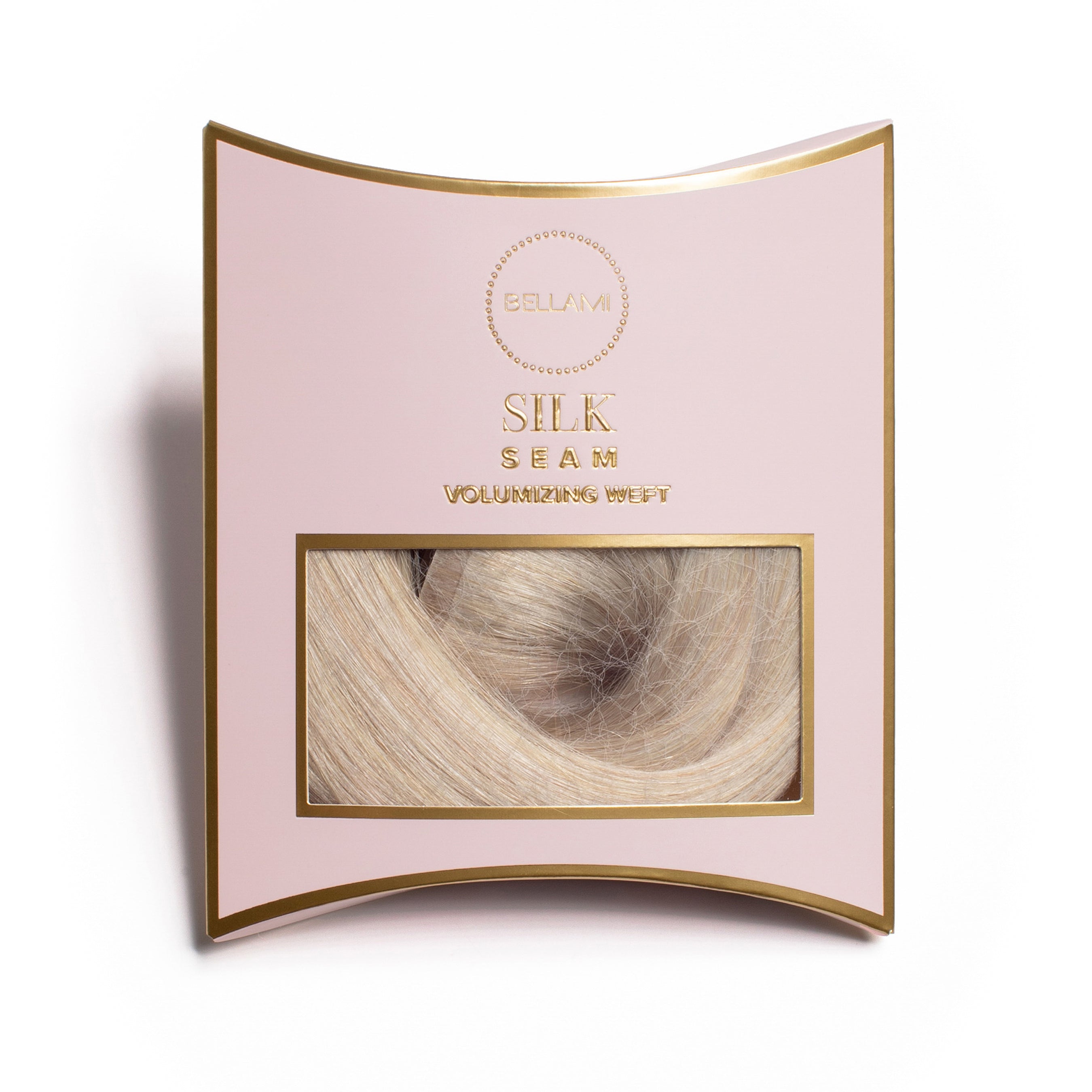 Silk Seam Volumizing Weft, Platinum Blonde| Bellami Hair – BELLAMI Hair