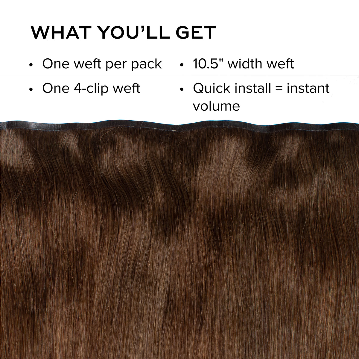 Silk Seam Volumizing Weft, Warm Brown/Honey Blonde| Bella... – BELLAMI Hair