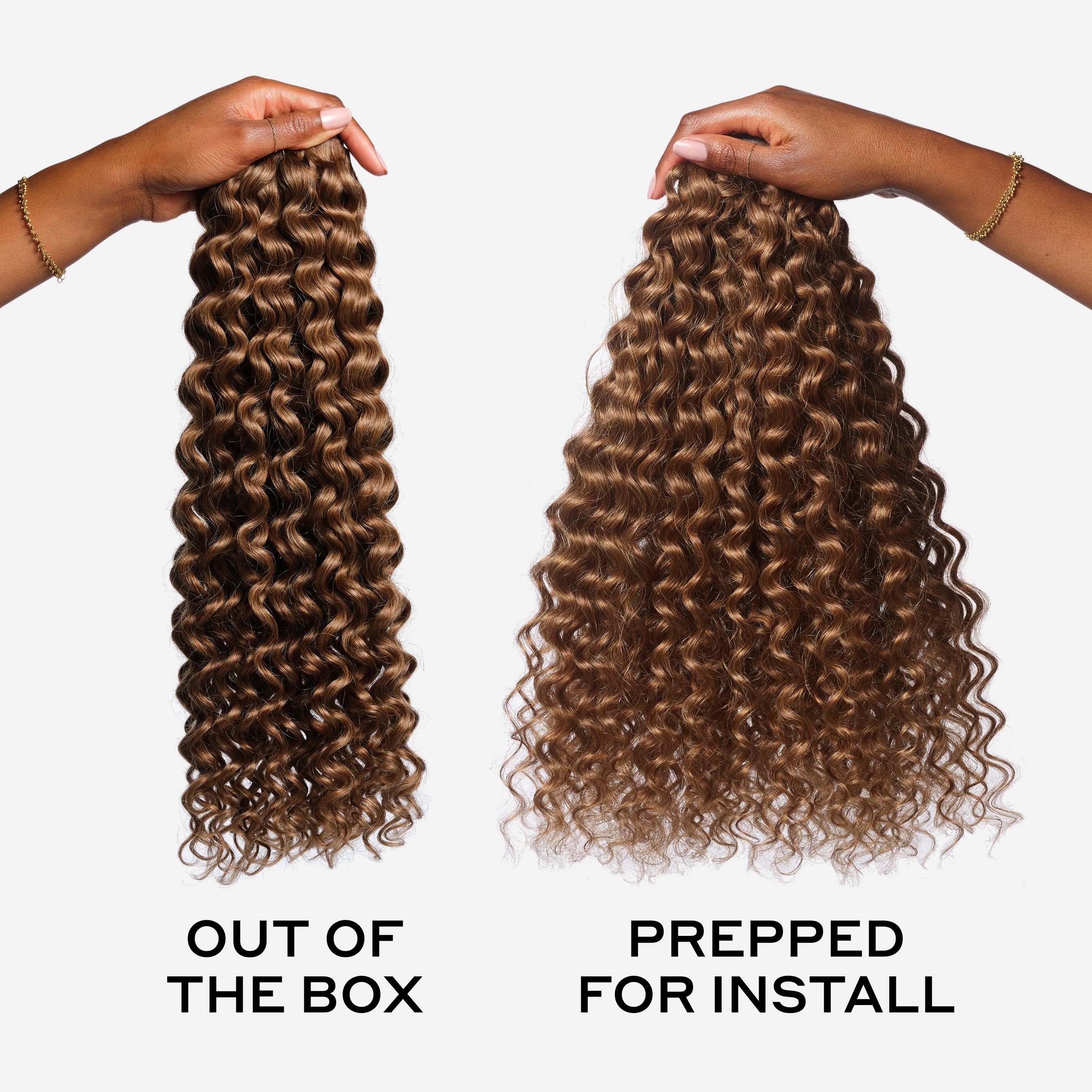 Silk Seam™ Textured Clip-In, Chestnut Brown #6 Natural 3A – BELLAMI Hair