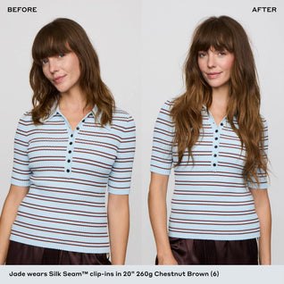 Silk Seam Hair Extensions – BELLAMI Hair