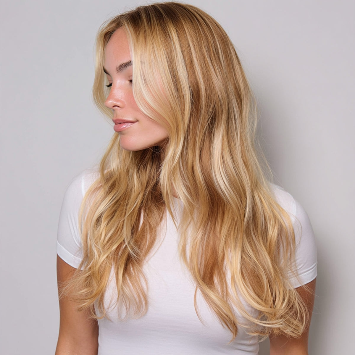 Silk Seam Clip-In, Vanilla Latte| Bellami Hair – BELLAMI Hair